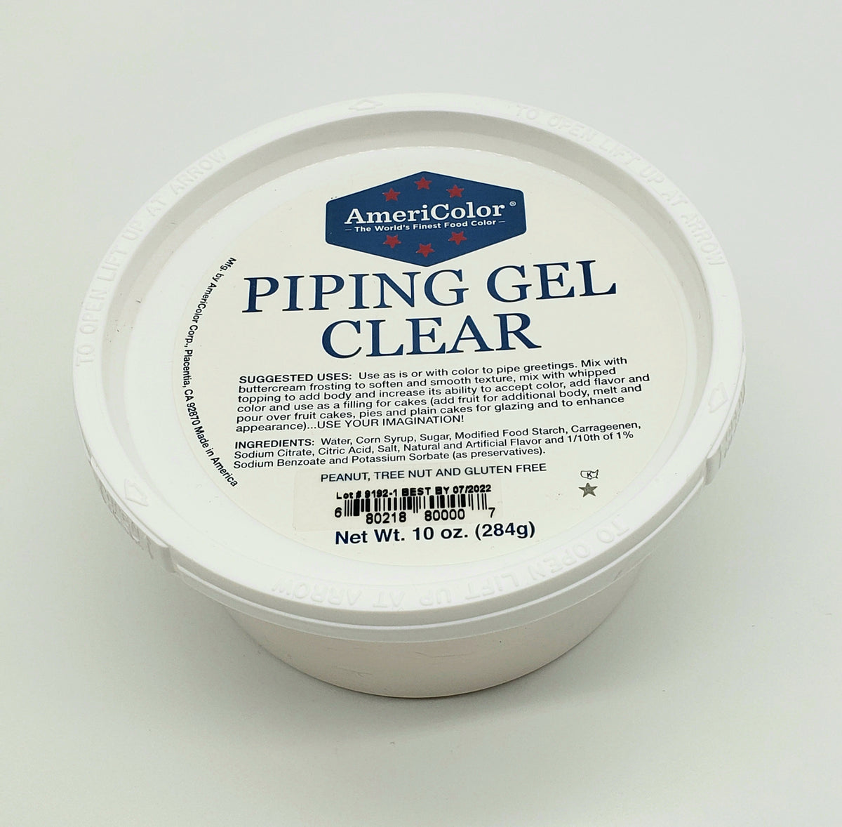 PIPING GEL 10oz. CLEAR – J.Wilton