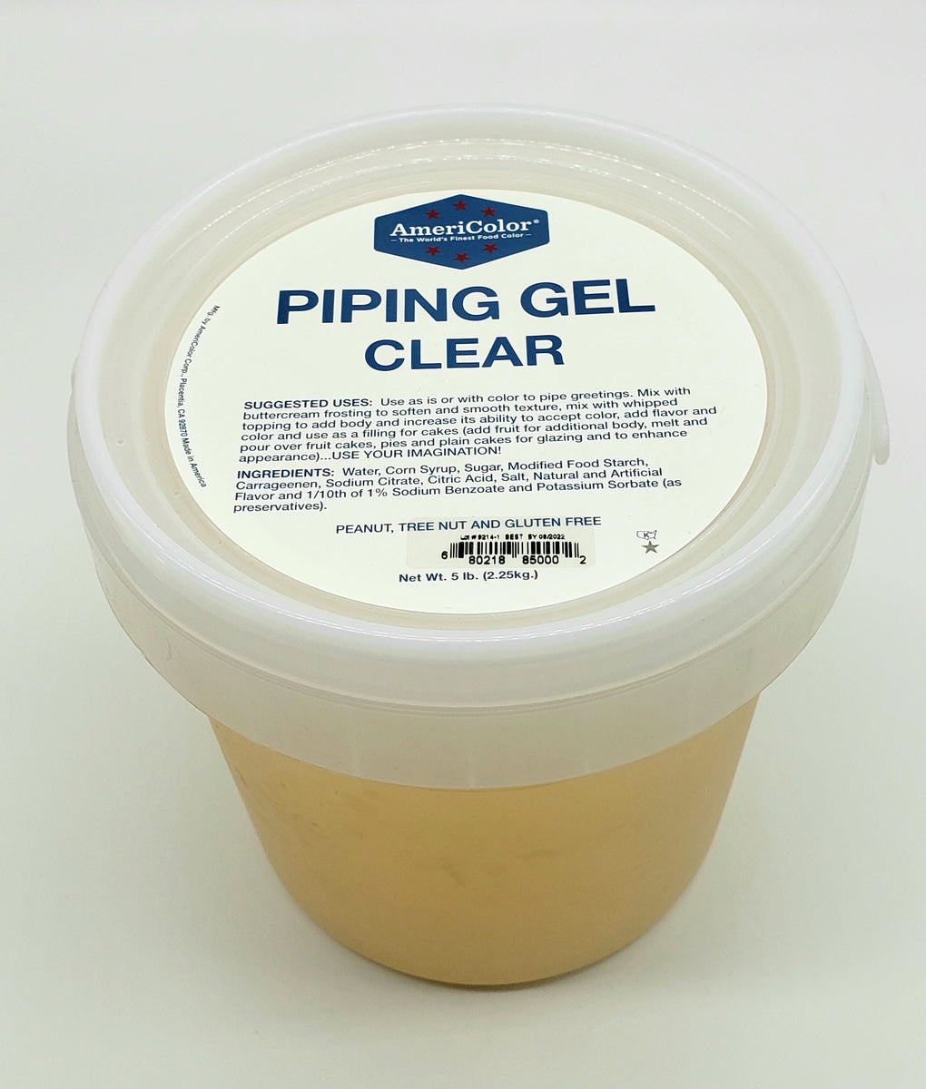 PIPING GEL 5lb. CLEAR – J.Wilton