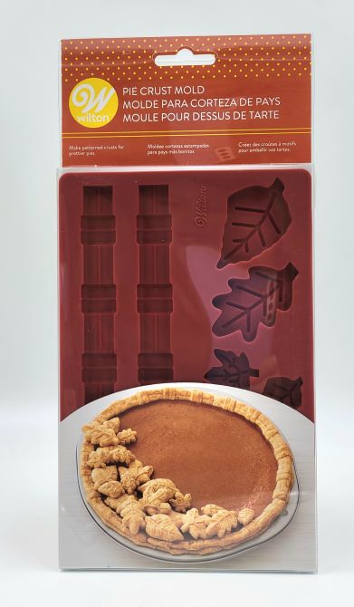 SILICONE PIE CRUST MOLD AUTUMN 1PC. – J.Wilton