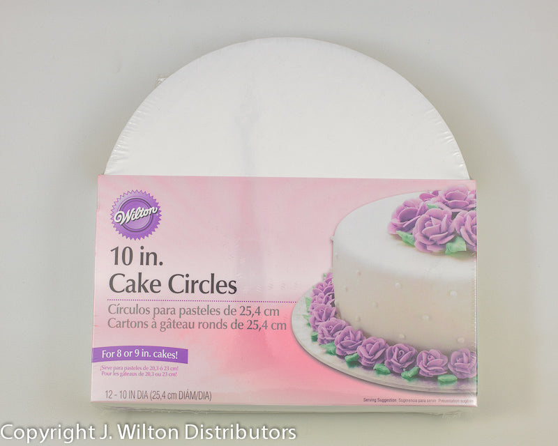 CAKE CIRCLES 10" 12PC – J.Wilton
