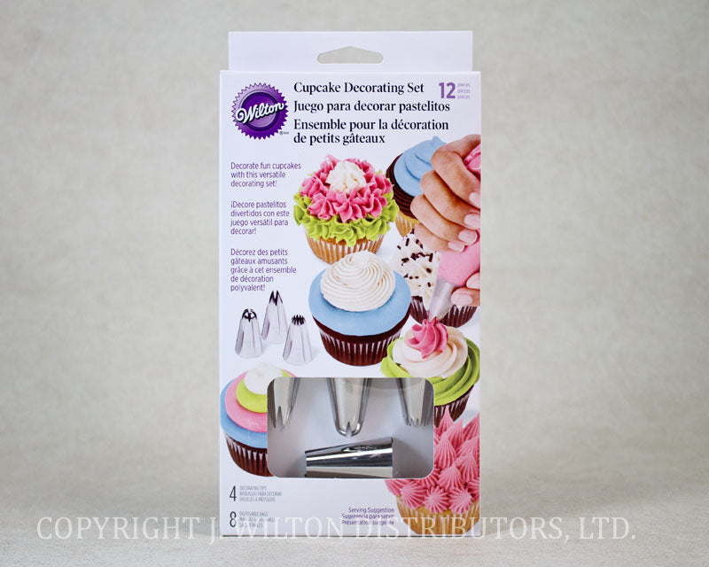 CUPCAKE DECORATING SET 12PC. – J.Wilton