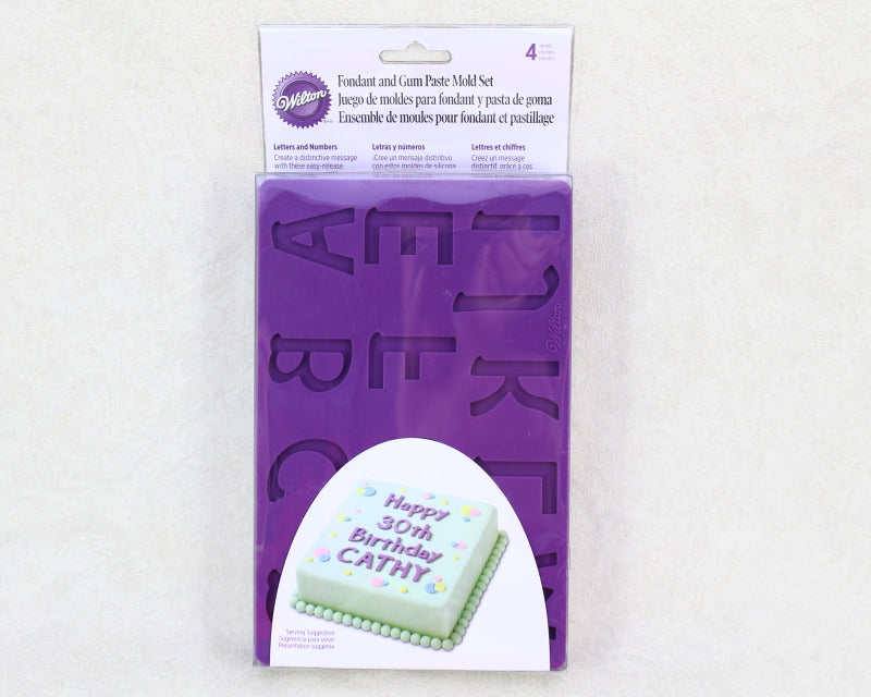 FONDANT & GUM PASTE LETTERING – J.Wilton