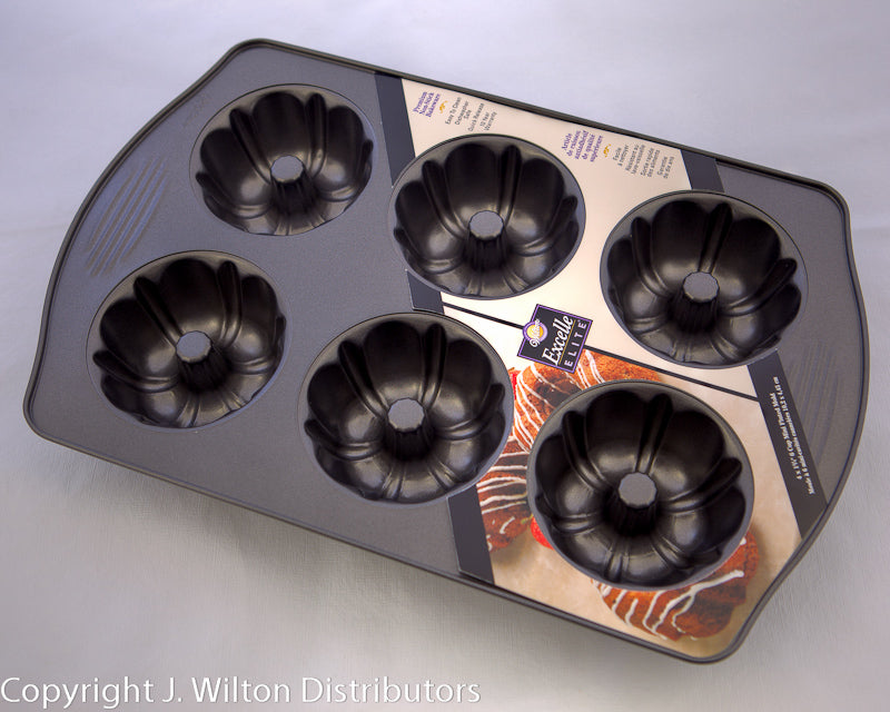 ELITE MINI FLUTED PAN 6 CUP – J.Wilton
